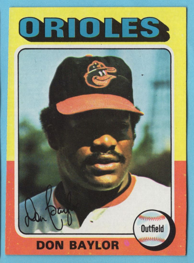1975 Topps Don Baylor Baltimore Orioles #382 | eBay