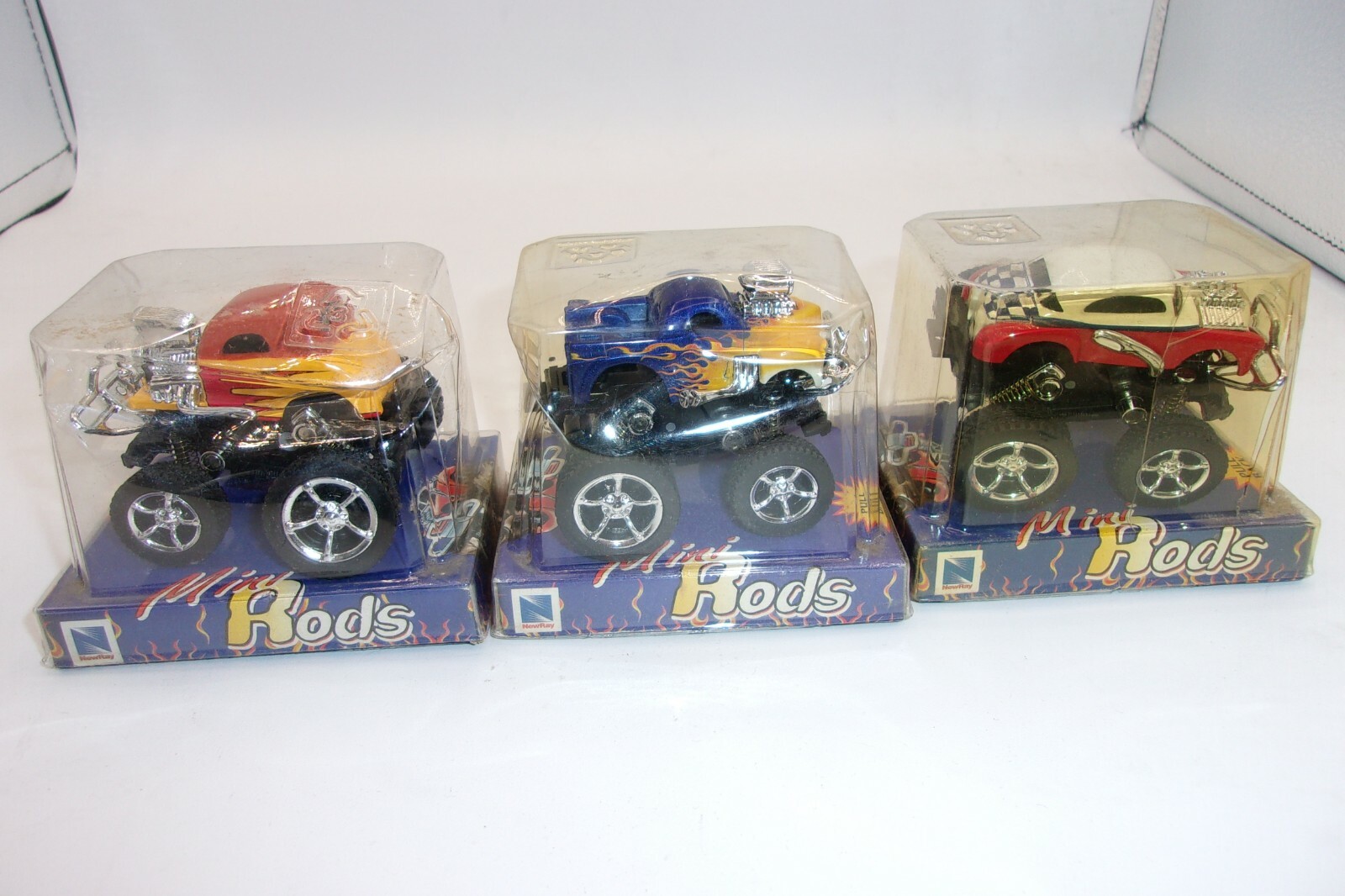 6 Kid Connection Die-cast Mini Rods Van Truck & Cars Pull-back NOS Ss ...