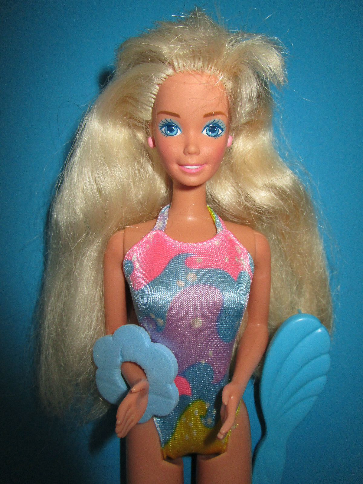 B1331) ALTE BLONDE VINTAGE BATH TIME BARBIE MATTEL1991 ORIGINAL ...