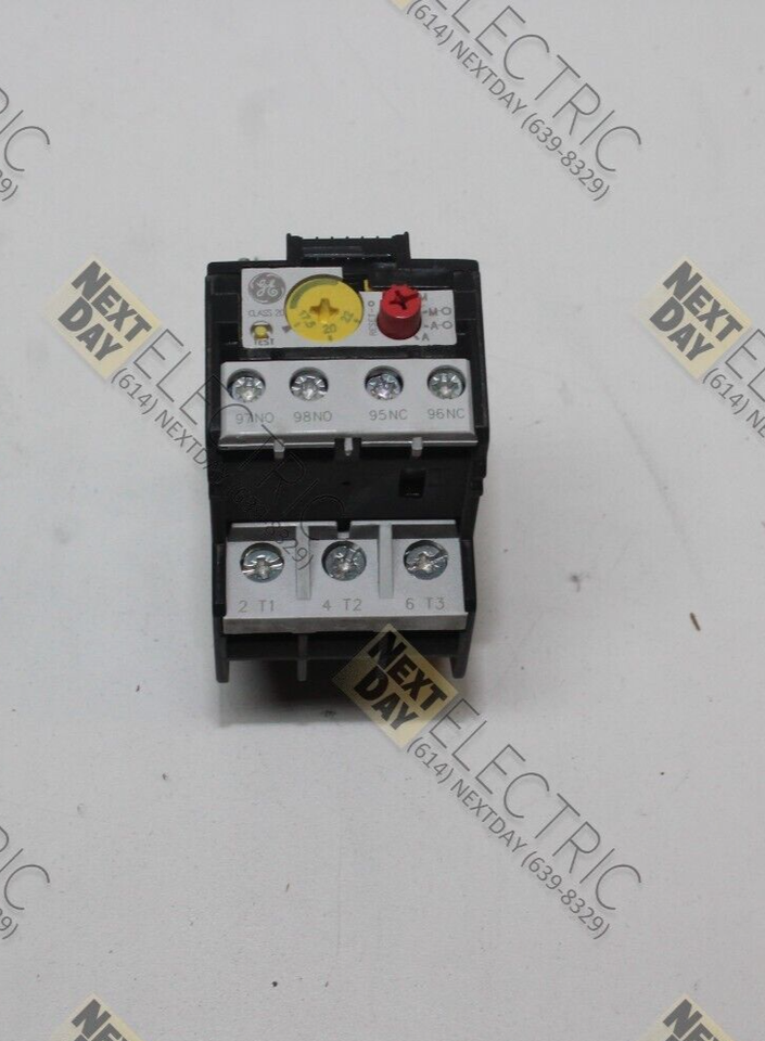 General Electric, RT12T, Overload Relay 17.5-22a Motor Protector ...