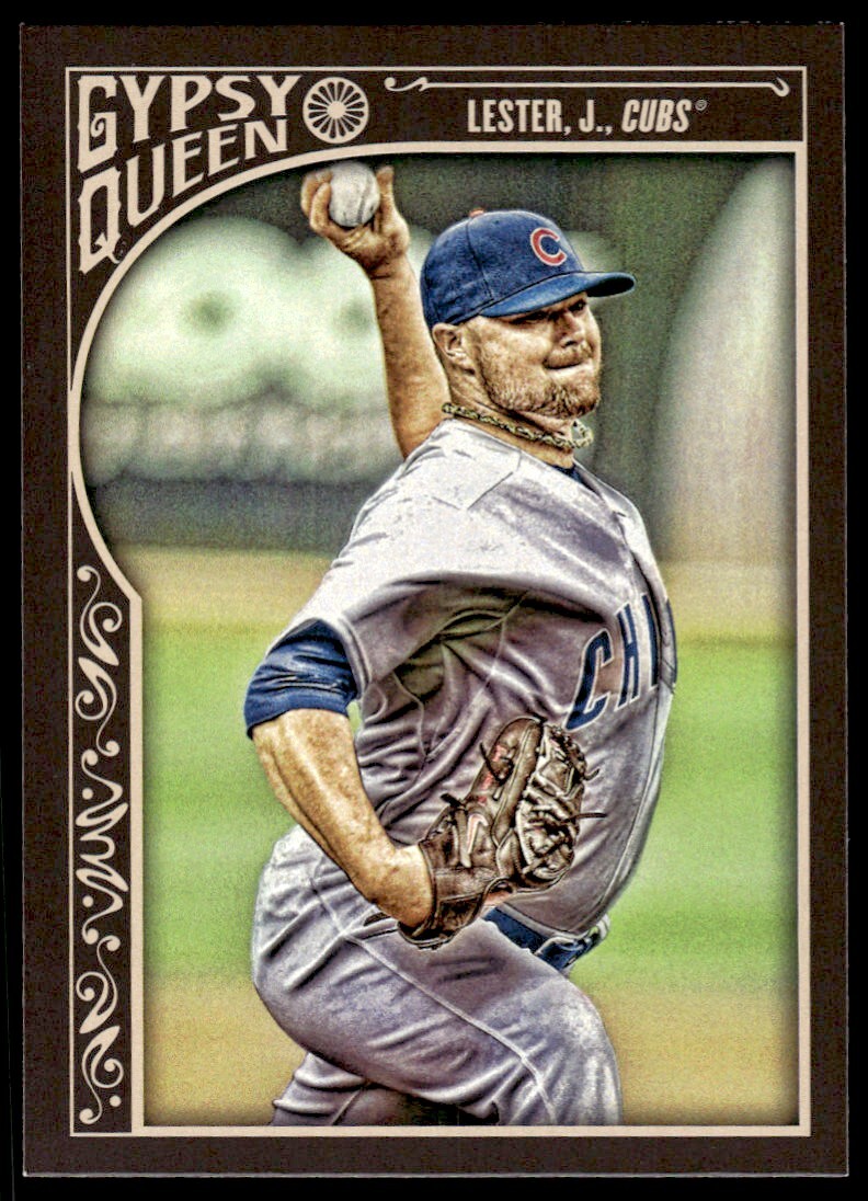 2015 Topps Gypsy Queen Jon Lester Chicago Cubs #89 | eBay