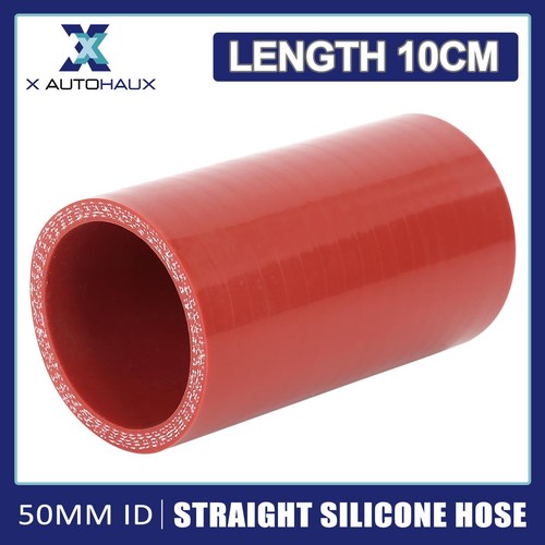 50mm ID Car Universal Red Straight Silicone Hose Coupler Intercooler ...