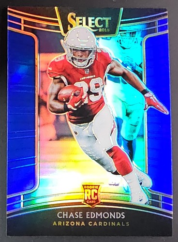 2018 Panini Select - Concourse Chase Edmonds #64 Blue Prizm /175 (RC ...