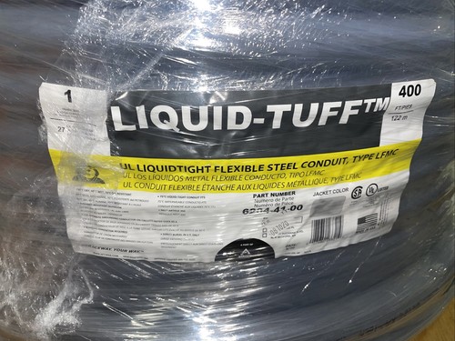 Atkore 400’ Kaf-Tech Liquid-Tuff Liquidtight Steel Conduit 1" 6204-41 ...