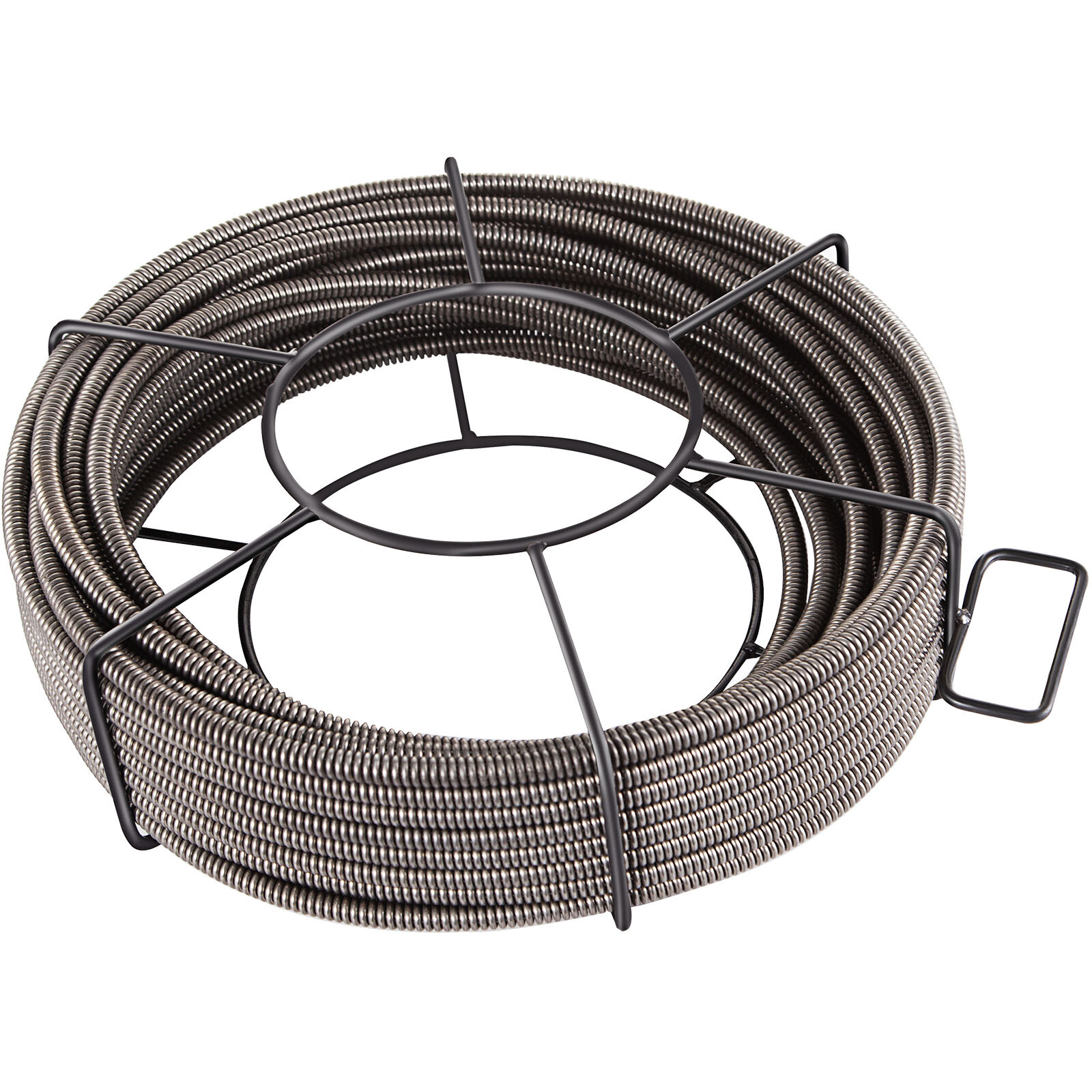 VEVOR Drain Cable Sewer Cable 75Ft 1/2In Drain Cleaning Cable Auger ...
