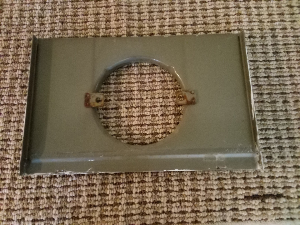 Zinsco Meter door from 100/125 Amp panel. Ring Style 14-1/4" Wide. 9-1/ ...