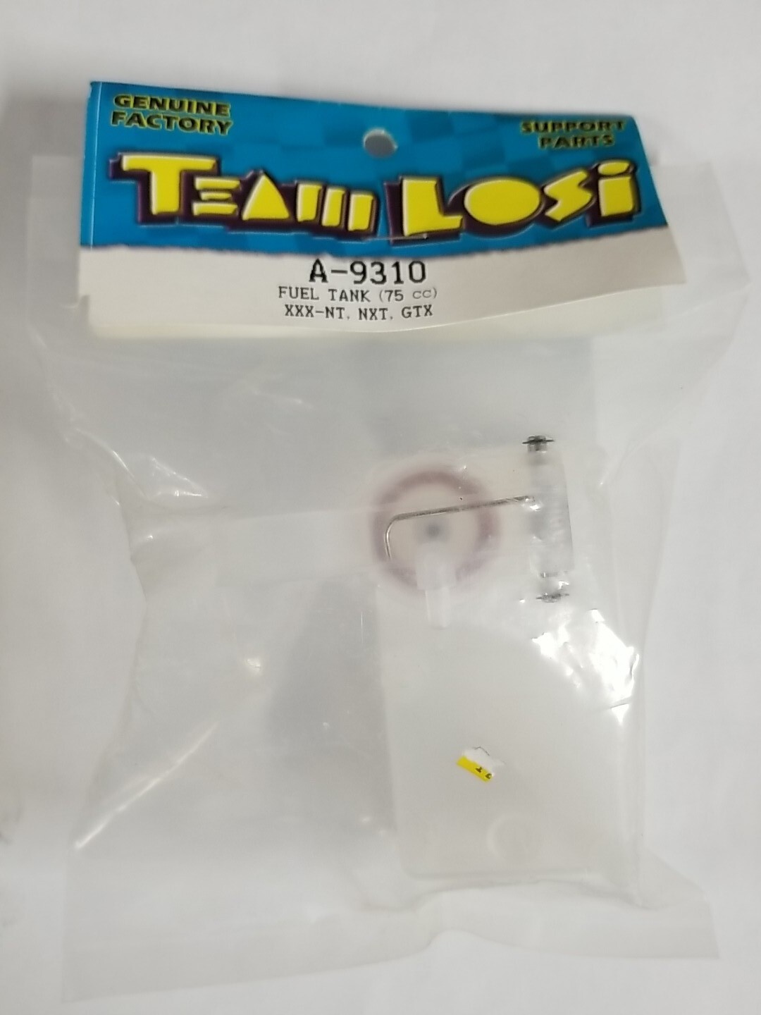 Team Losi Fuel Tank 75cc xxxnt NXT GTX Nitro Truck xxx-nt Vintage Rc A ...