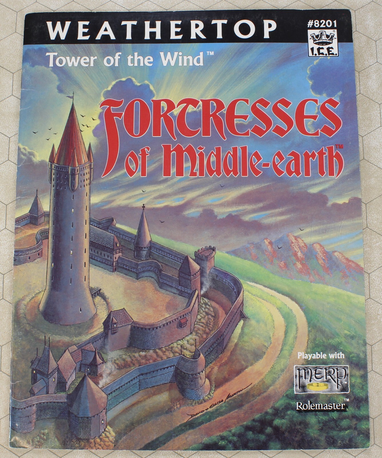 MERPS MIDDLE EARTH fortress WEATHERTOP ICE 8201 Excellent | eBay