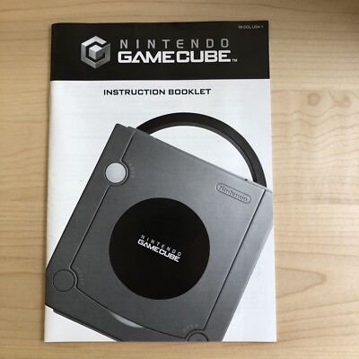 OEM Nintendo Gamecube System Console Game Manual Booklet Only ...