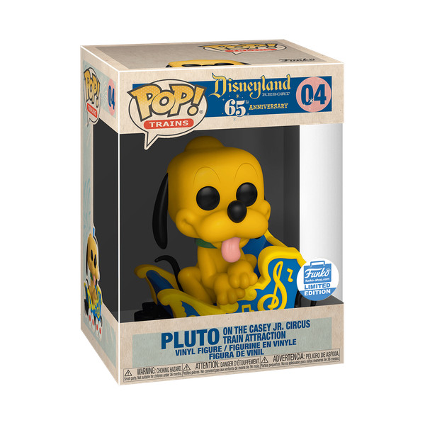Funko Pop! Trains: Disney - Pluto on the Casey JR. Circus Train ...