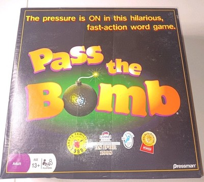 Pass The Bomb Game Pressman 2009 Complete Board Skill Party | eBay