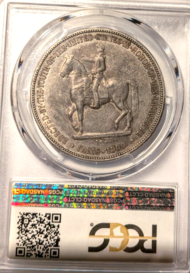 1900 $1 Lafayette silver dollar PCGS AU 53 | eBay