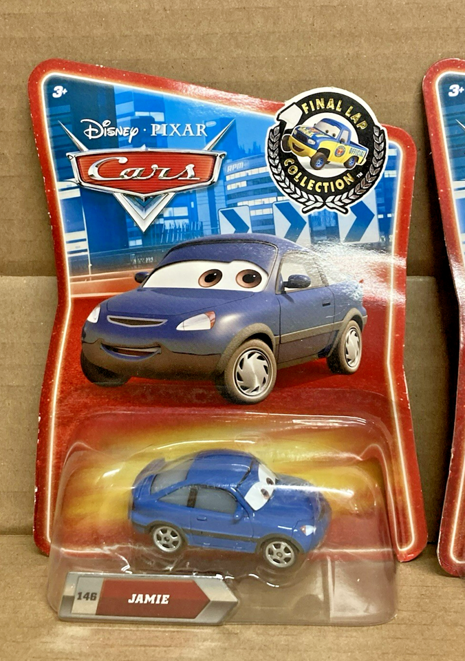 Disney Pixar Cars Jamie Vern Final Lap Collection 2 Lot New NOS Mattel ...
