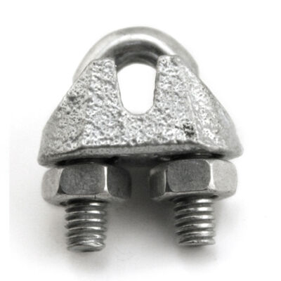 Wire Rope Clips, 1/2"- Iron Hardware, Shorten Wire | eBay