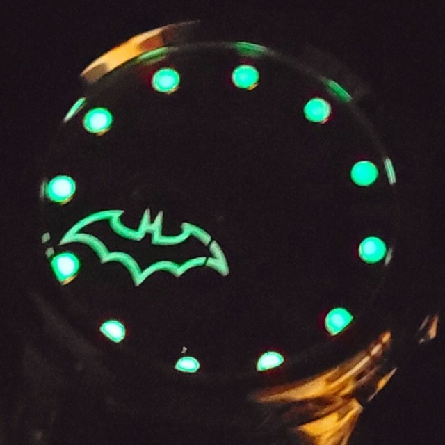 Mens Invicta 27096 DC Comics Batman Automatic 54mm Leather Strap Watch ...