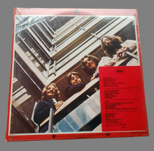 1973 EMI Records Limited Beatles 1962-1966 Red Album Double Vinyl LP ...