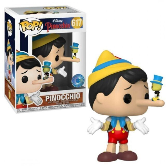 Funko Pop! Movies: Pinocchio - Pinocchio with Jiminy Cricket Vinyl ...
