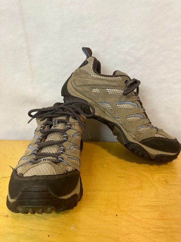 Merrell J88796 Women's Size 9 Dusty Olive Waterproof Hiking Sport Ankle ...