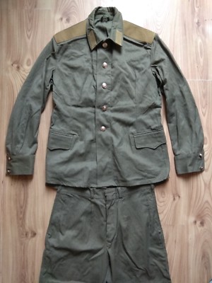 Vintage Soviet Officer USSR Field Uniform Jacket Military pants | eBay