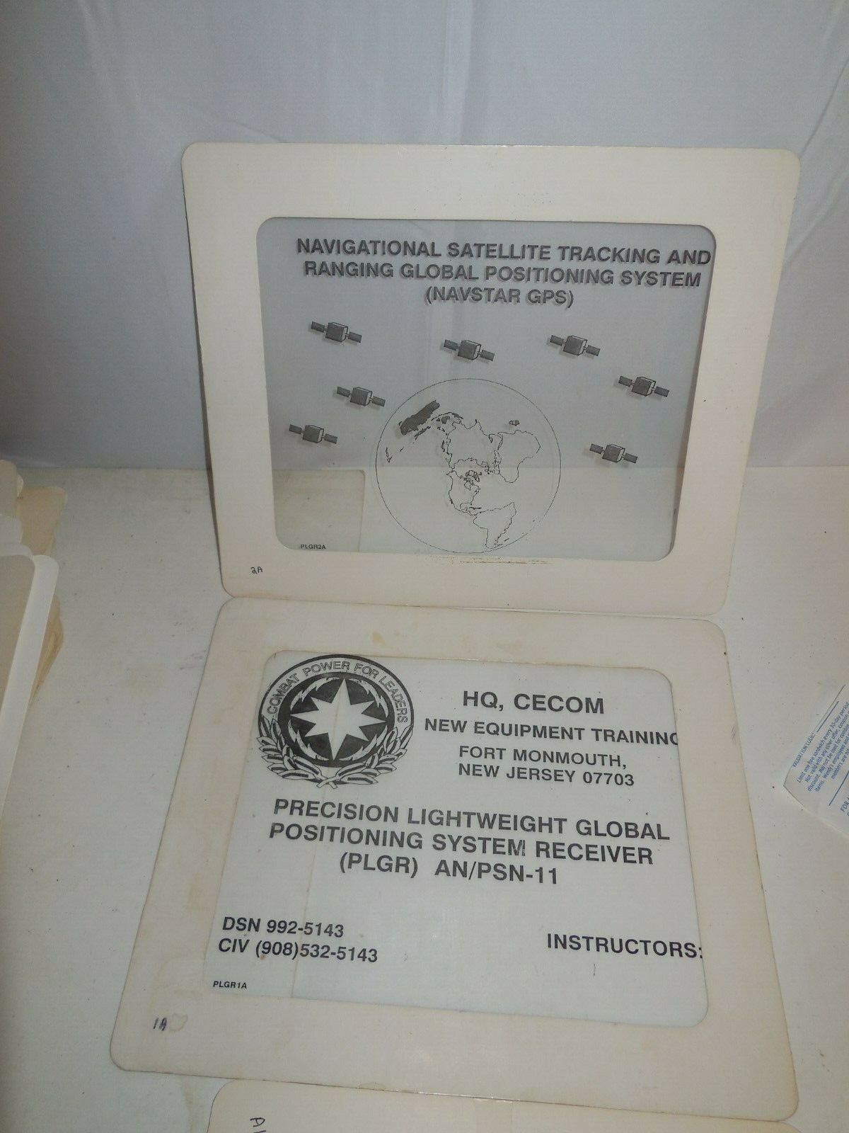 A7 VTG 1980s Overhead Projector Military Slides For GPS Trimpack | eBay