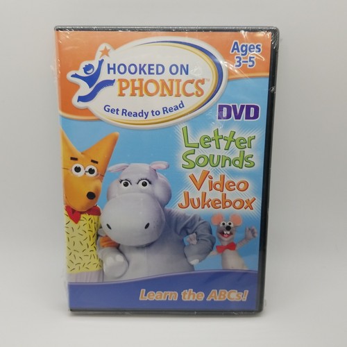 Hooked On Phonics Letter Names and Letter Sounds DVD Ages 3-5 Learn ...