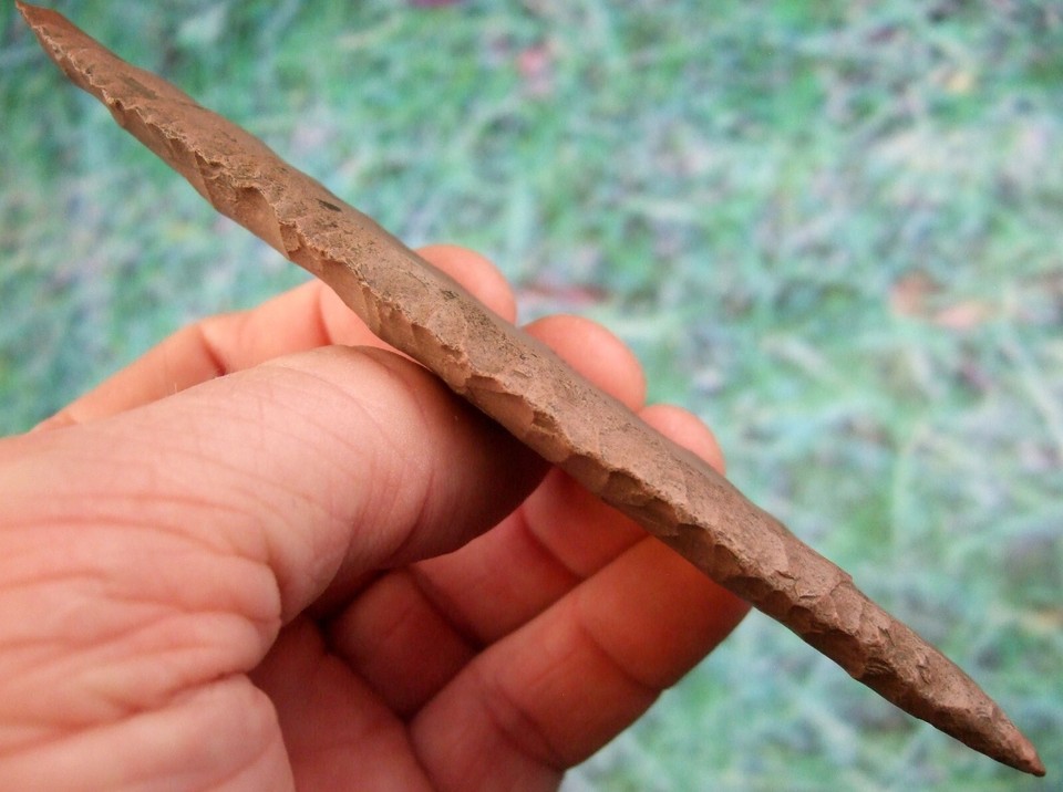 Super Fine Colorful 5 5/8 inch Tennessee Cumberland Point with COA ...