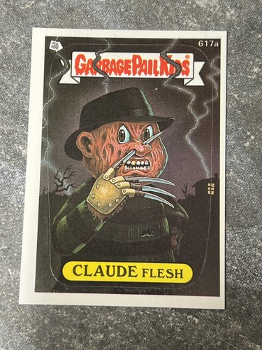 1988 Garbage Pail Kids 15th Claude Flesh 617 ab Slasher Asher Rare Die ...