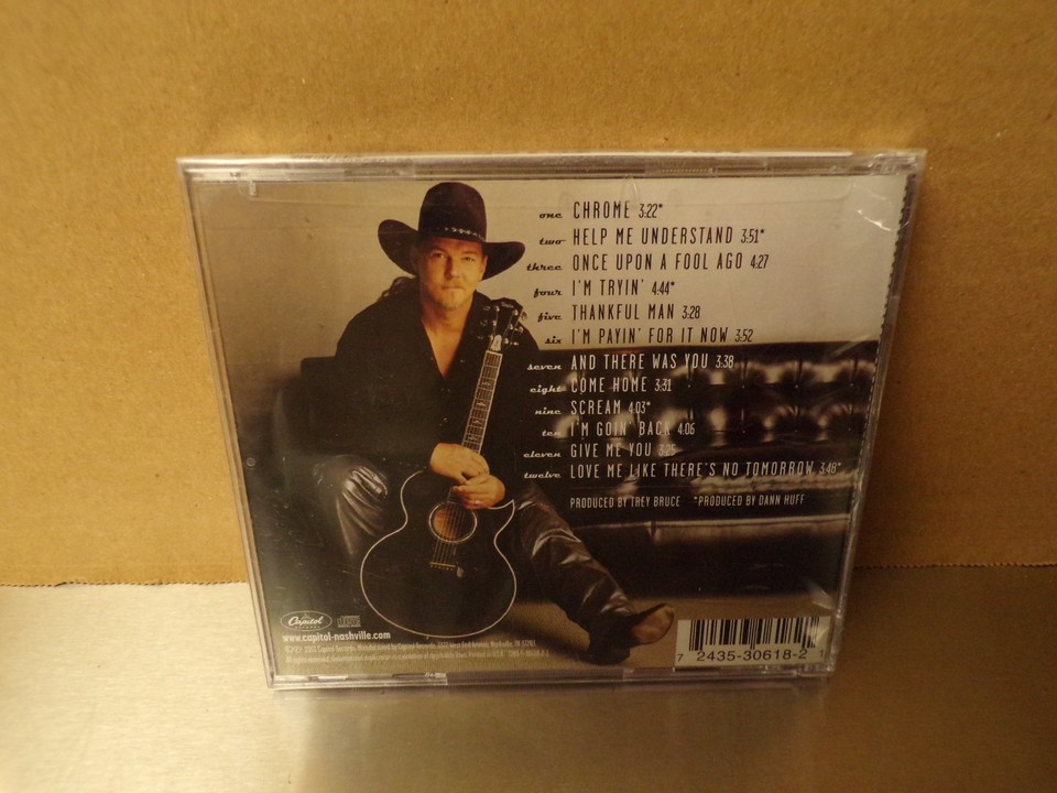 Trace Adkins "Chrome" w/ I'm Tryin', Help Me Understand CD NEW FACTORY SEALED 724353061821| eBay