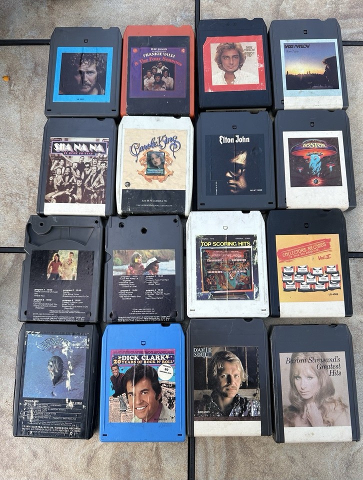 Vintage Car 8-track Tape Player And 12 8 Track Tapes | eBay