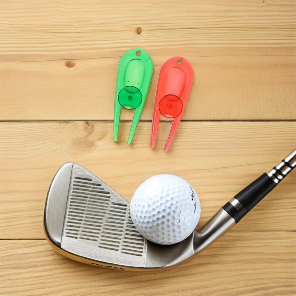 8pcs Golf Divot Tool Ball Marker - Turf Repair Fork Portable Divot Tool ...
