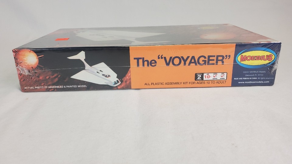 Moebius #831 "The Voyager" Spacecraft Plastic Model Kit 2007 Mint ...