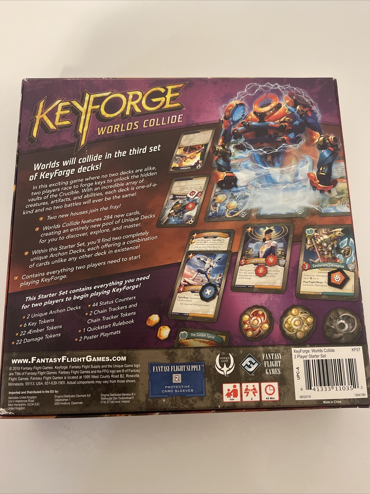 KeyForge Worlds Collide Two Player Starter Box Set Game | eBay