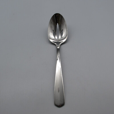 Oneida Stainless Equator Slotted Serving Spoon USA Made | eBay