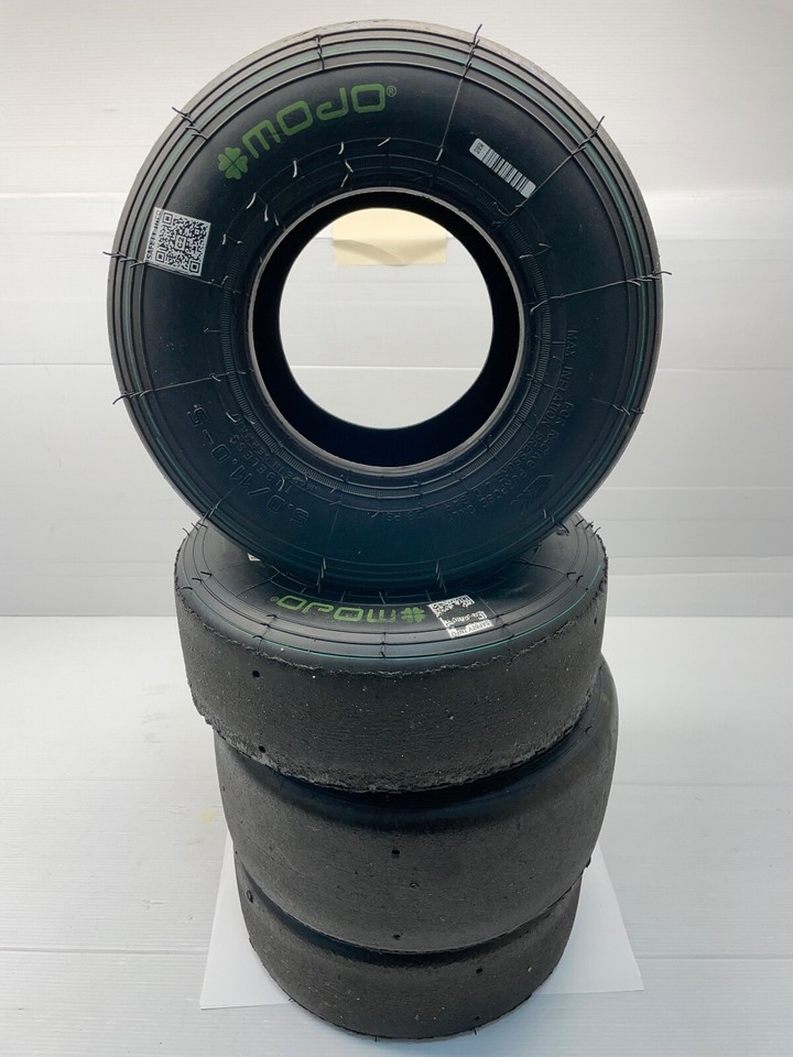 Mojo C2 Inter Cadet 950 Kart tyres Used - Rotax /OTK TonyKart - One ...