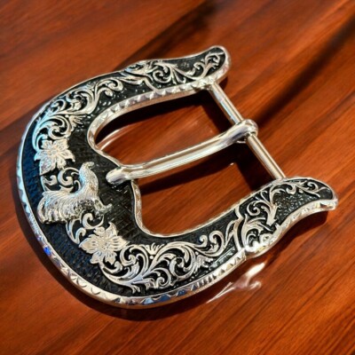 Western Belt Buckle for 1.5” Straps Cowboy Rodeo Style Texas Western ...