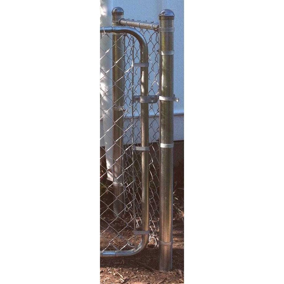 Single Walk-Through 6ft X 4ft Adjustable Chain Link Fence Gate ...