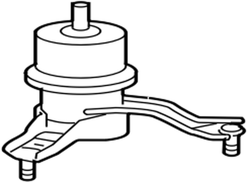 12362-0P051 Toyota Insulator, engine mounting, rh(for transverse engine ...