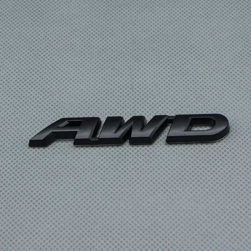 Matte Black Metal Off Road AWD Car Body Badge All Wheel Drive Rear ...