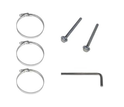 BMW MINI COOPER S R53 R52 EATON SUPERCHARGER SS HOSE CLAMPS W/BOLTS ...