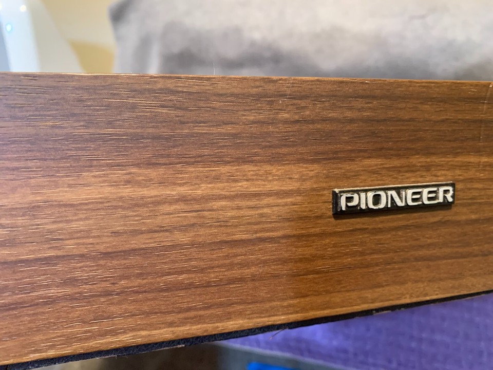 Pioneer PL-12D II Stereo Turntable Parting Out Wood Plinth Decent Look ...