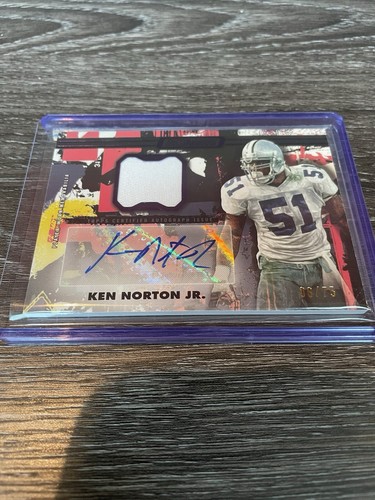 2024 Topps Composite Ken Norton Jr. Patch Auto /75 | eBay