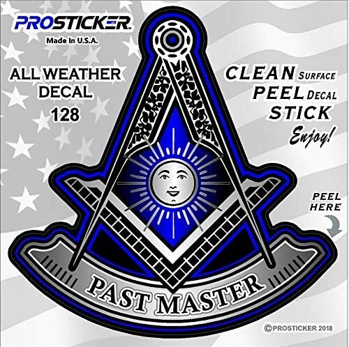 ProSticker 128 (One) 4" Past Master Decal Sticker | eBay