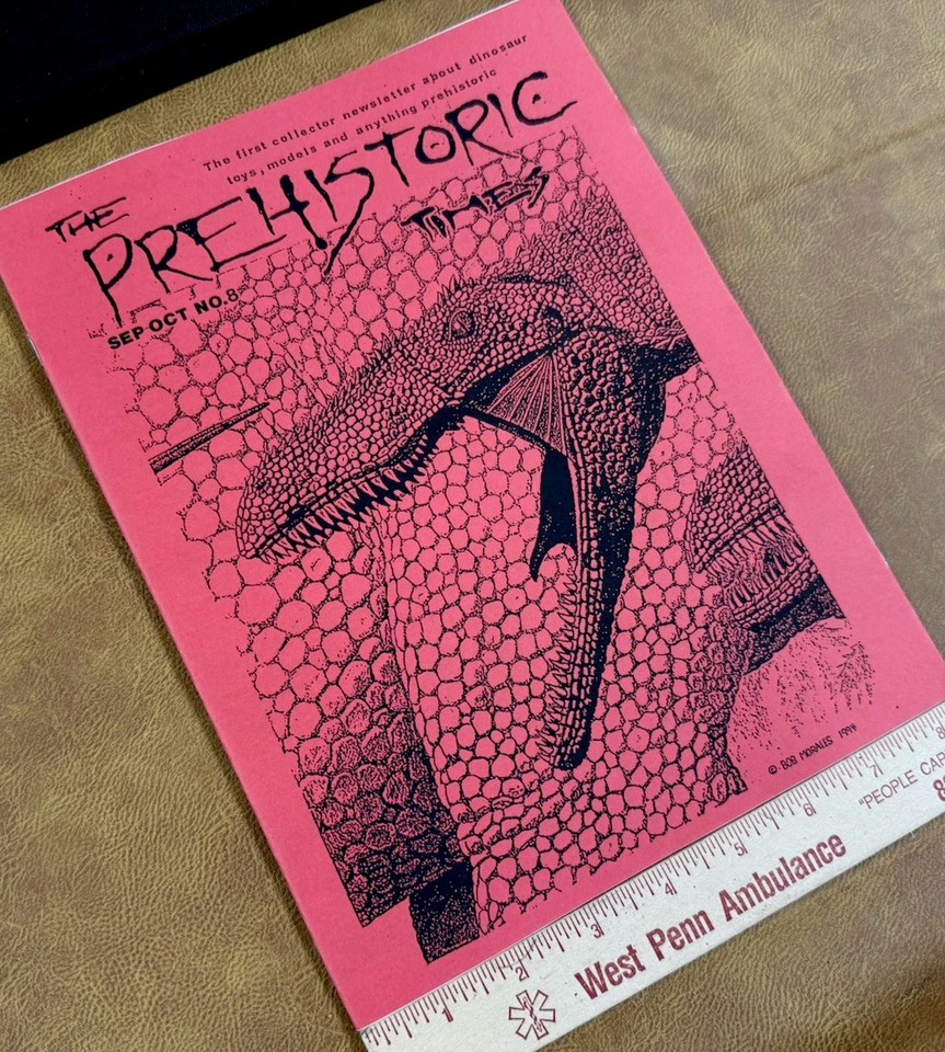 Prehistoric Times Dinosaur Magazine back issue #8--Sept.-Oct. of 1994 ...