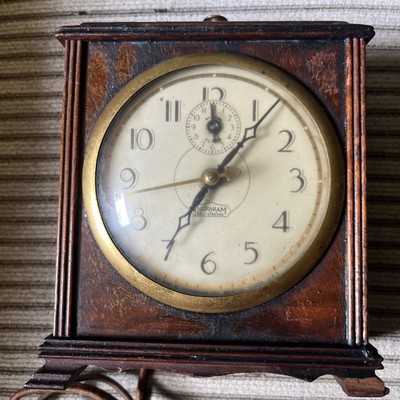 Ingraham Self Starting Alarm Clock Model SA 1 Works Second Hands Moves ...