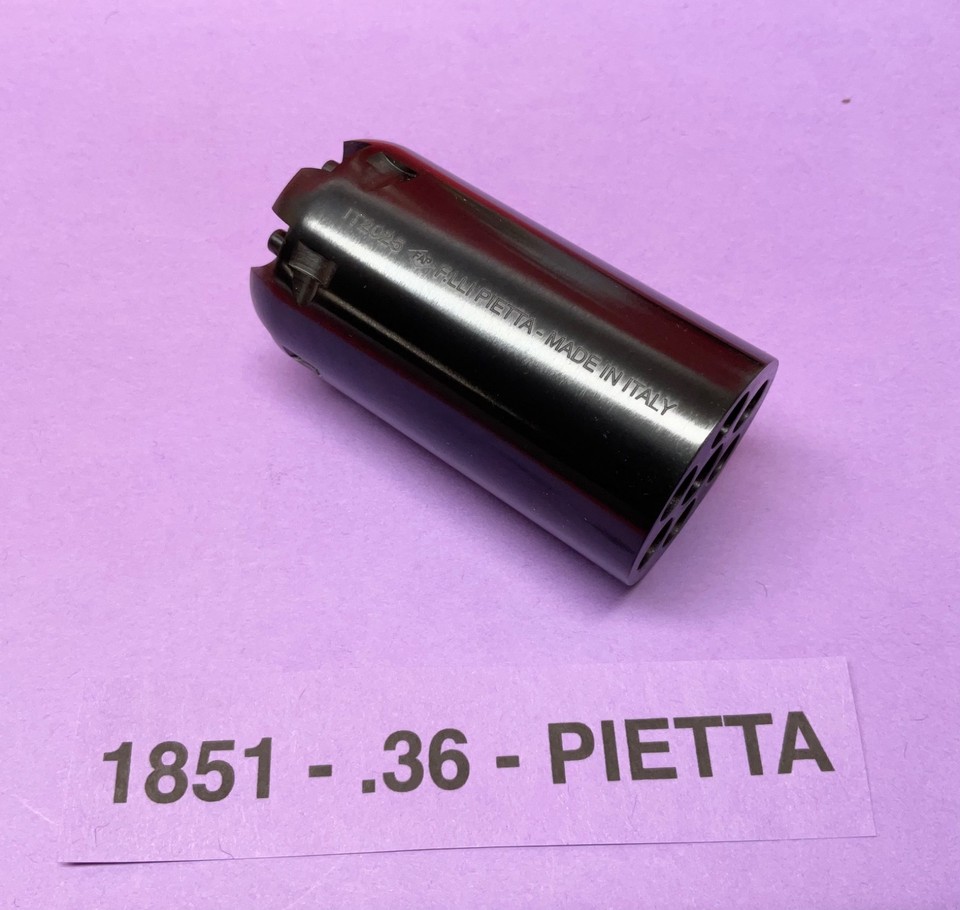 PEPPERBOX - 1851 Pietta Navy .36 Cal Black Powder Pistol - CYLINDER ...