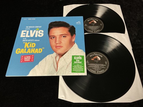 ELVIS PRESLEY 2LP FTD VINYL KID GALAHAD LIKE NEW UNPLAYED WITH HYPE ...
