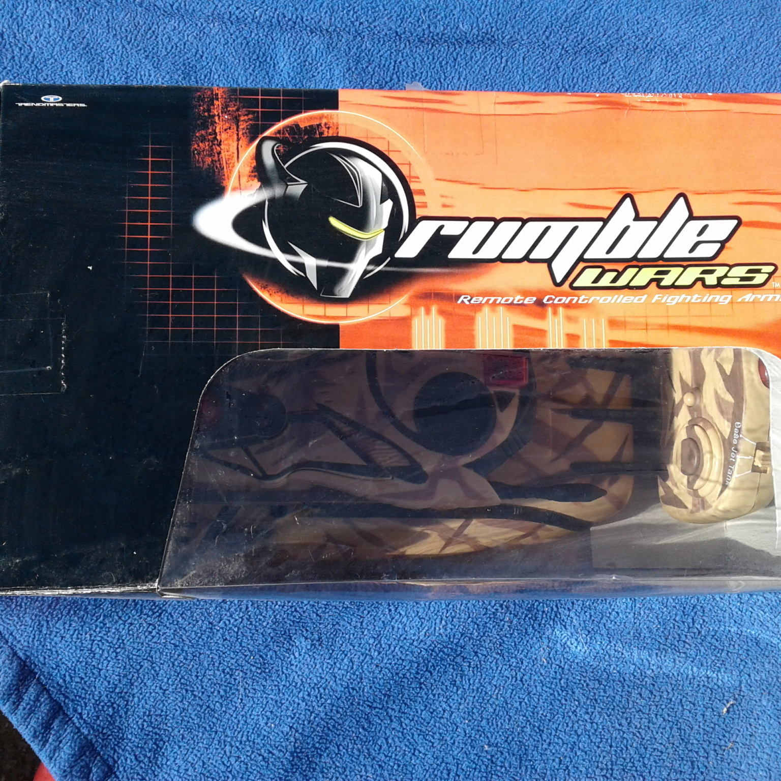 Rumble Wars Tan Camo Cyber Tank 2001 Trendmasters | eBay