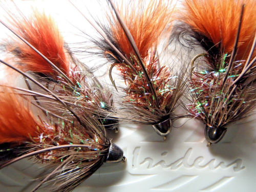 Irideus Wooly Bugger Fat Boy Streamer Flies Big Trout Flies River ...