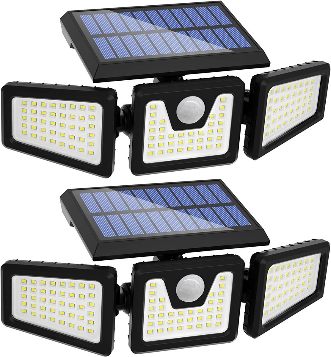 Lights Led Solar 2-Pack Solar Motion Sensor Security Lights - IP65 ...