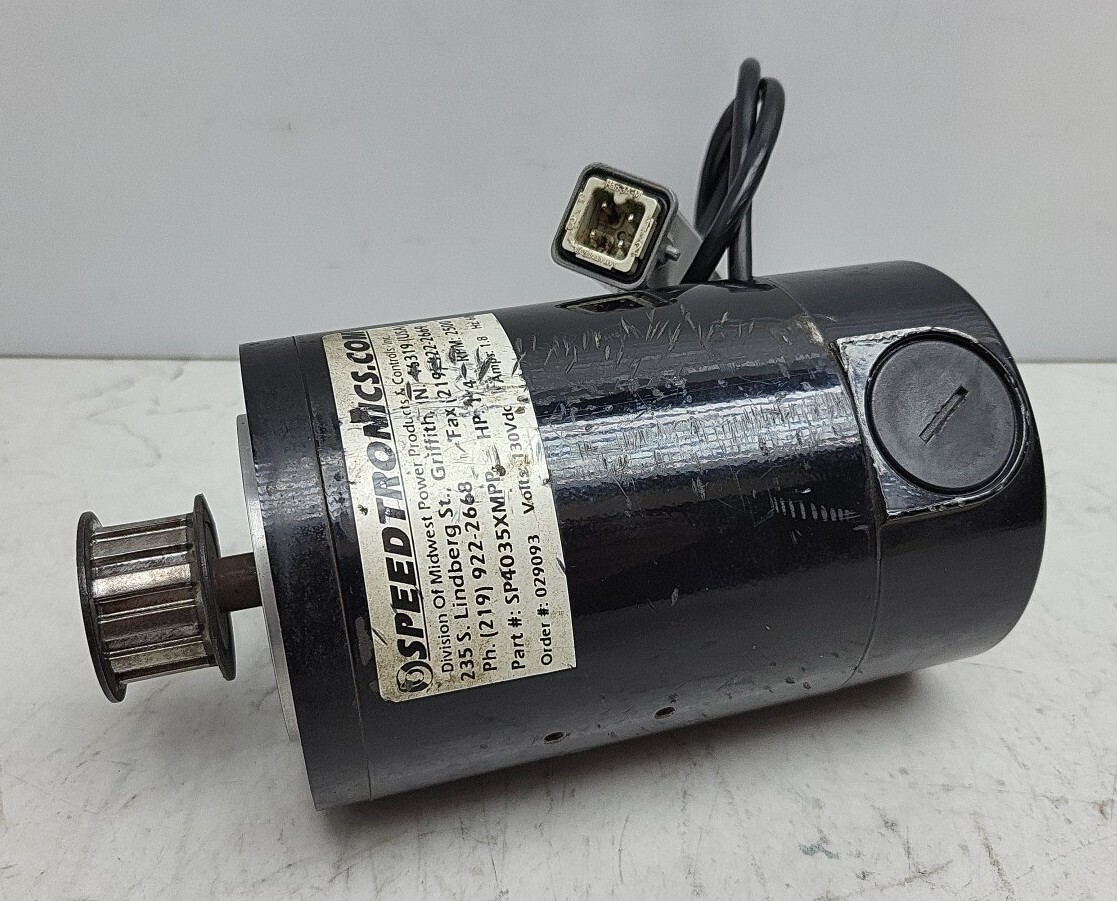 Speedtronics SP4035XMPP Dc Gearmotor 130 Vdc 1.8A 1/4 Hp 2500 Rpm ...